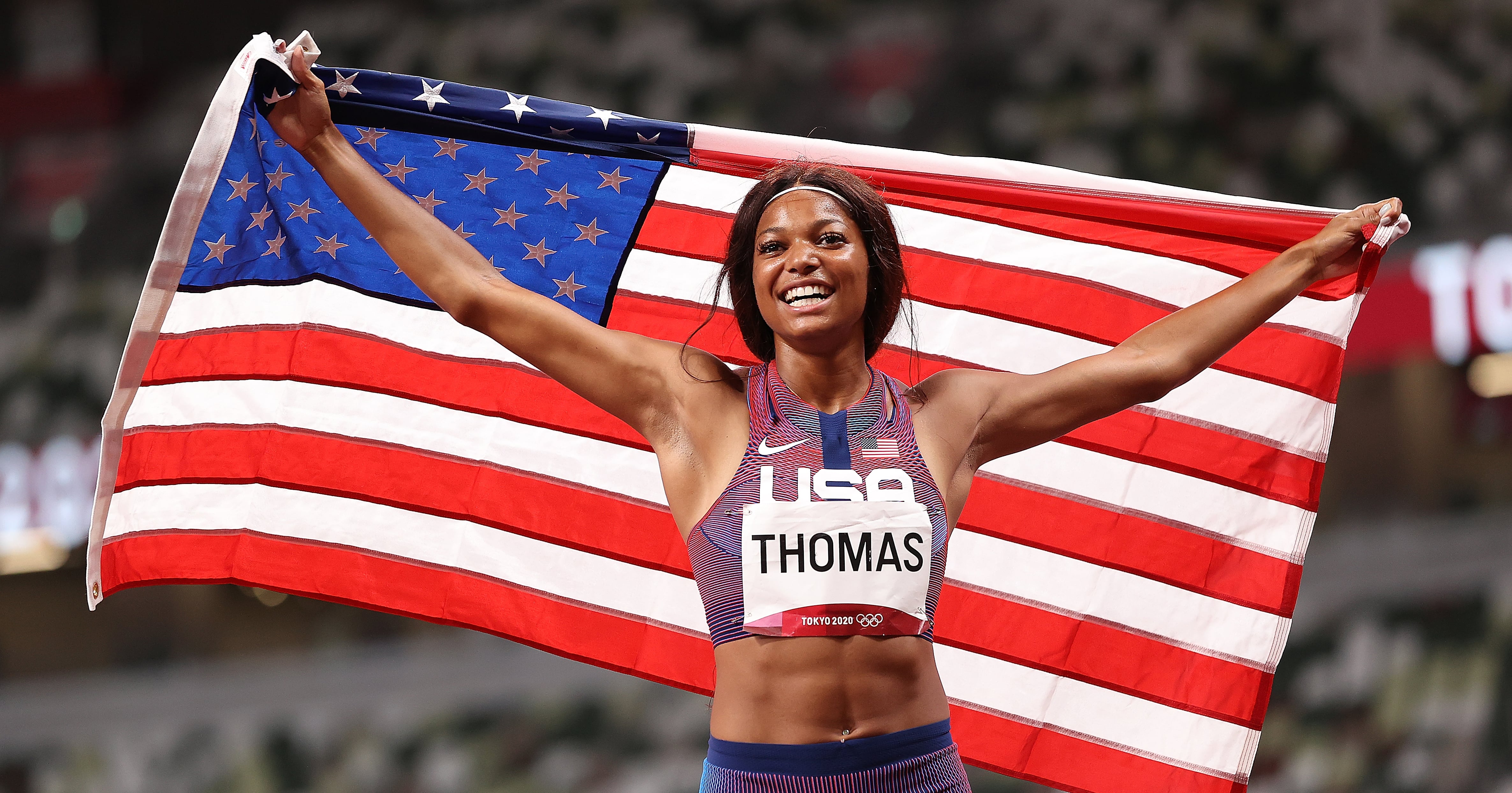 Gabby Thomas Gets Bronze in 200m at the 2021 Olympics | PS Fitness