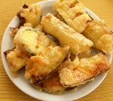 Kolokythakia Tiganita: Batter-fried Zucchini
