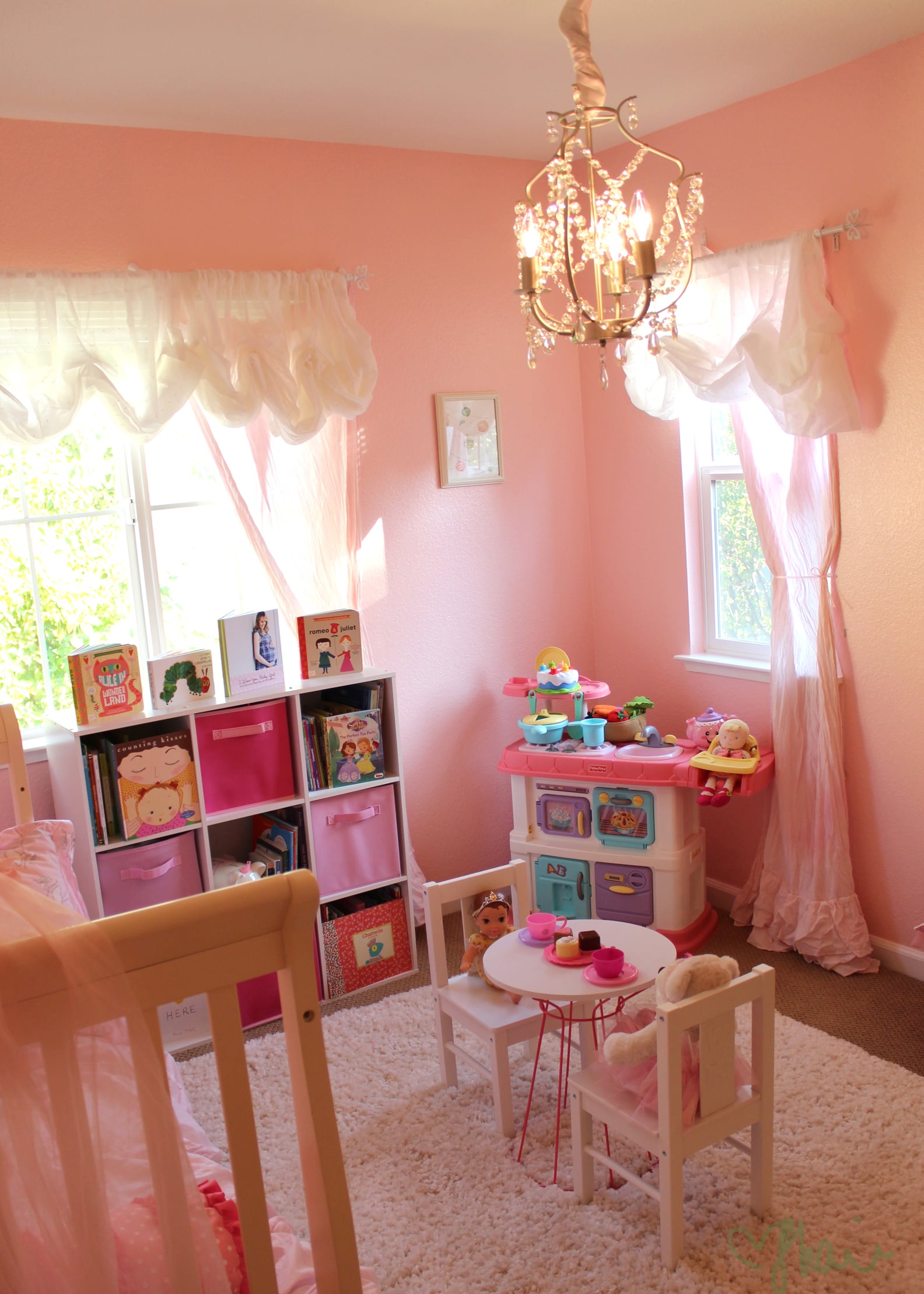 Pink Princess Butterfly Room For Girls | PS Family