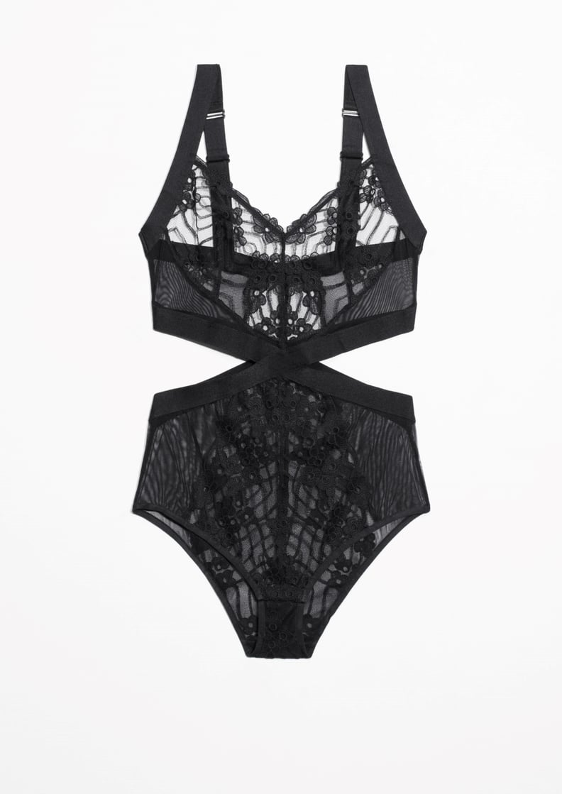 Black Lace Bodysuits | PS UK Fashion