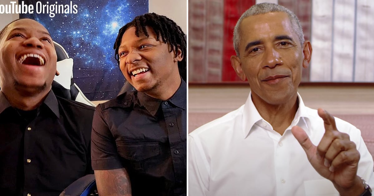 Barack Obama Surprises YouTubers TwinsTheNewTrend | Video | POPSUGAR ...