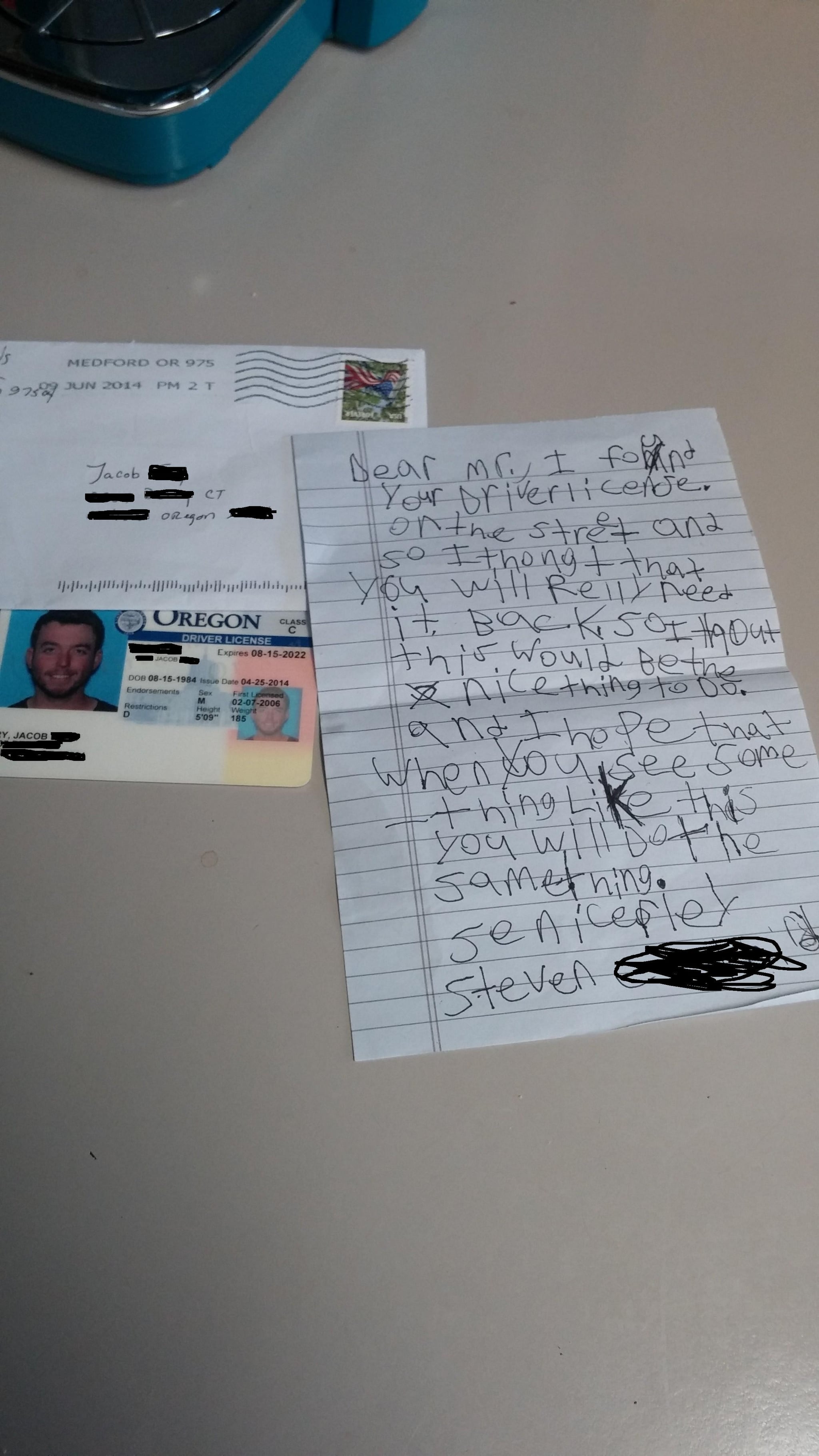 Boy Returns Man's Lost Driver's License | POPSUGAR Family