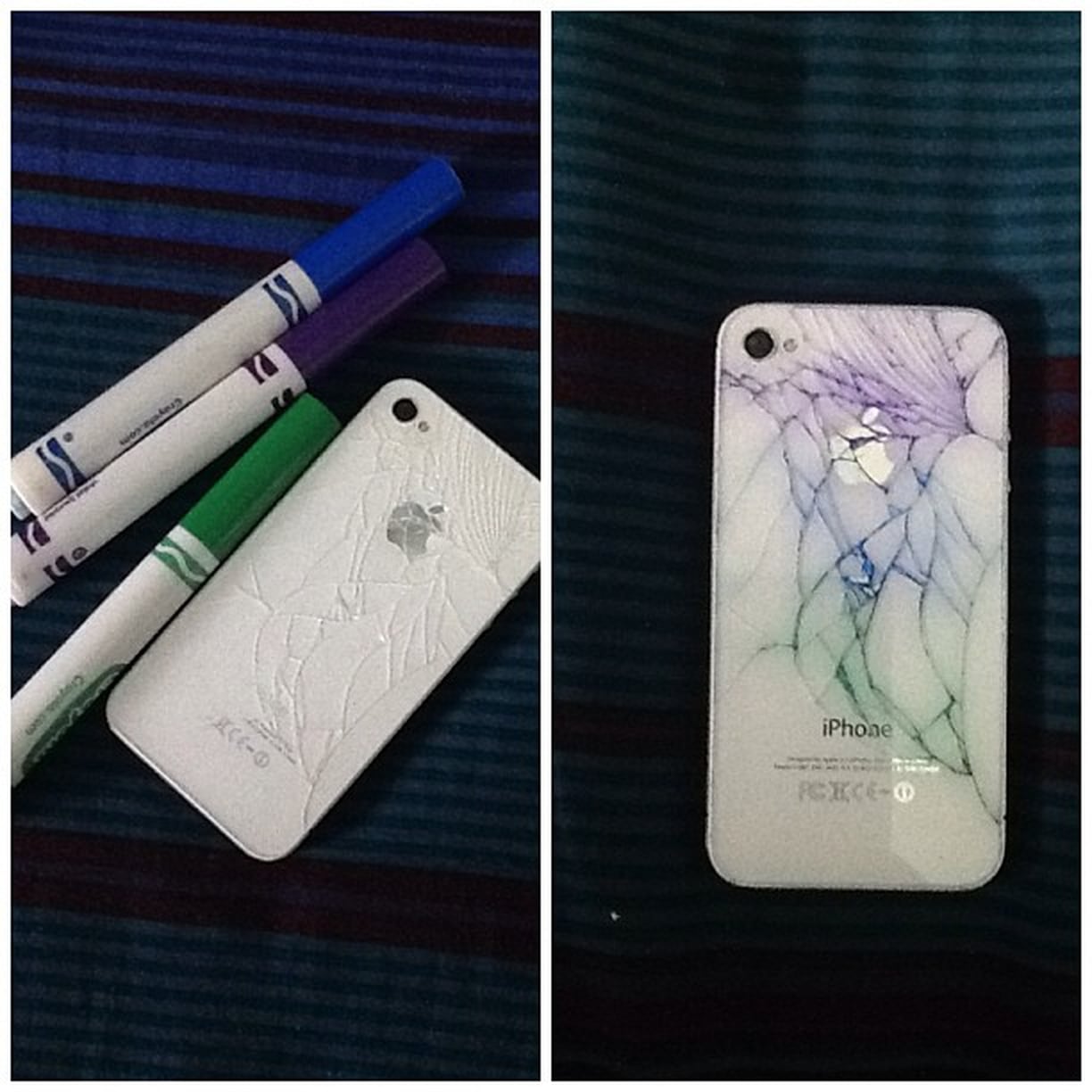 Cracked iPhone Art | PS Tech