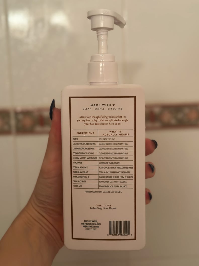 Native Shampoo and Conditioner Review With Photos | PS Beauty