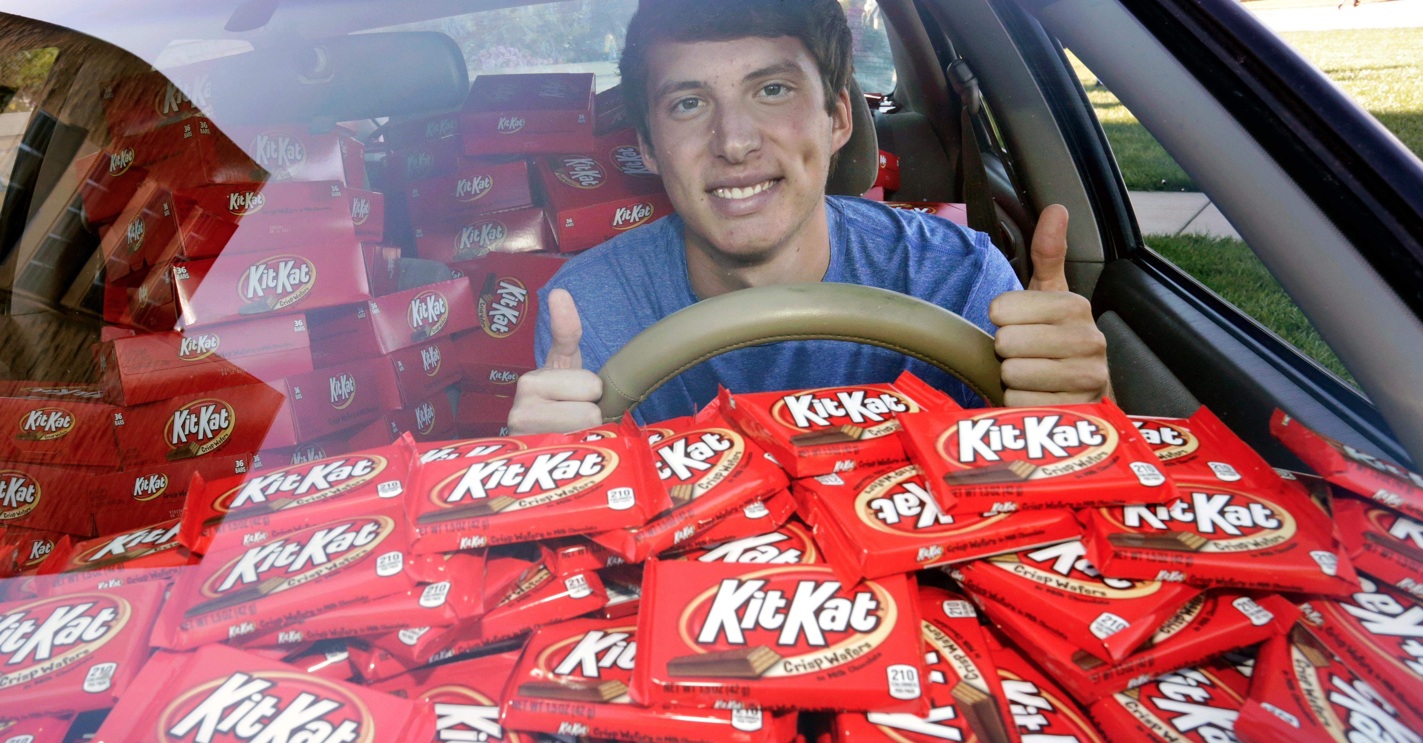 Student Receives Kit Kat Bars After Car Theft | PS Food