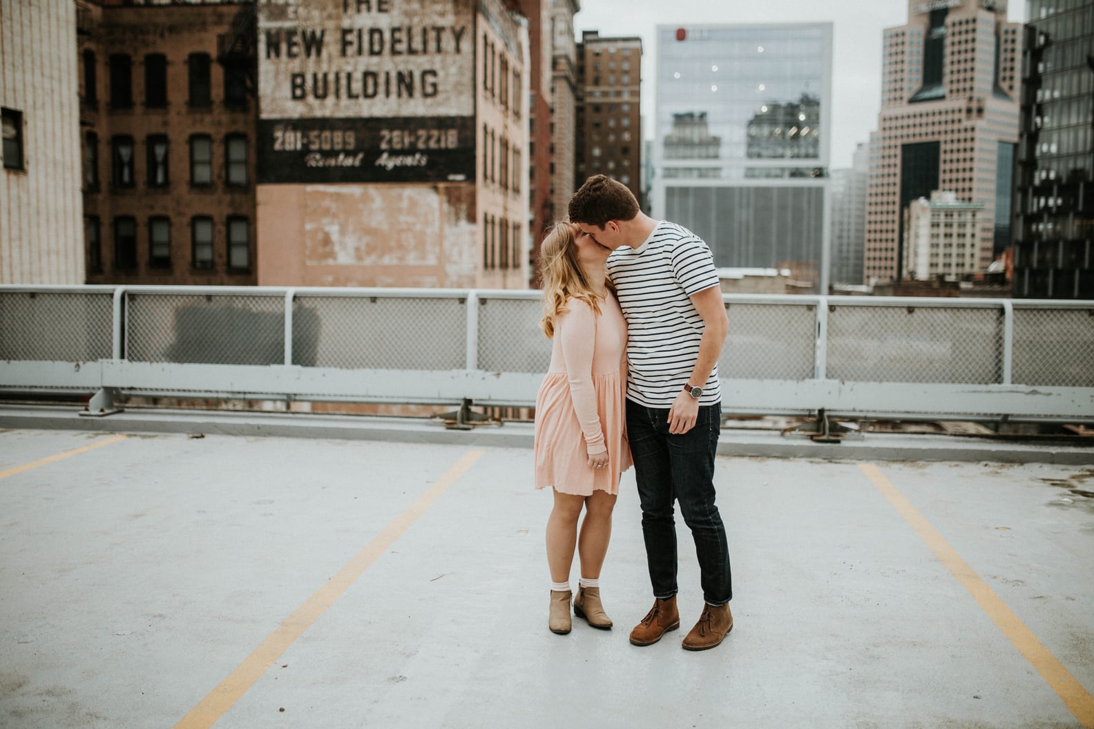 Rooftop Engagement Shoot | PS Love