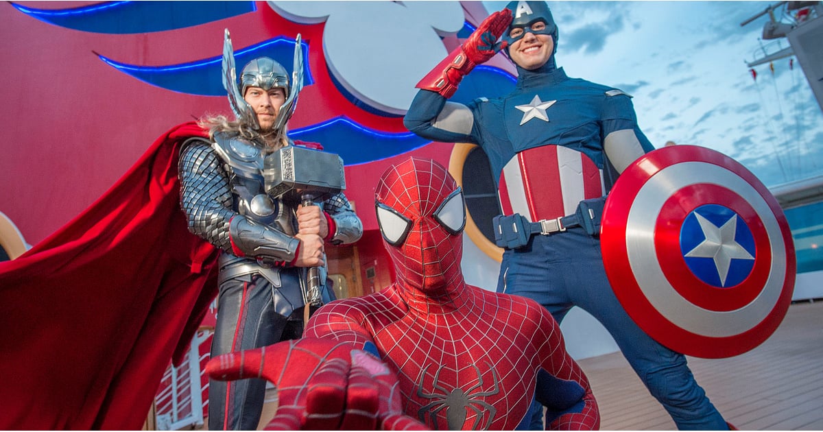 Disney Cruise Marvel Day at Sea | POPSUGAR Tech