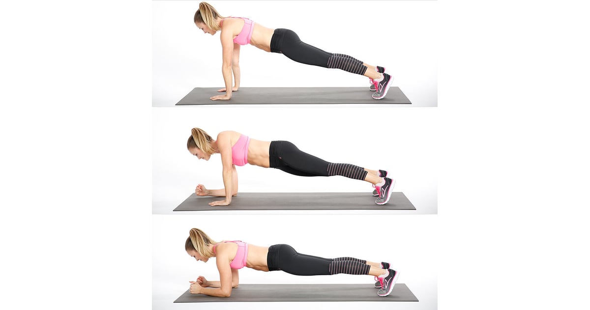 Up-Down Plank | Plyometric Workout For Runners | POPSUGAR Fitness Photo 7
