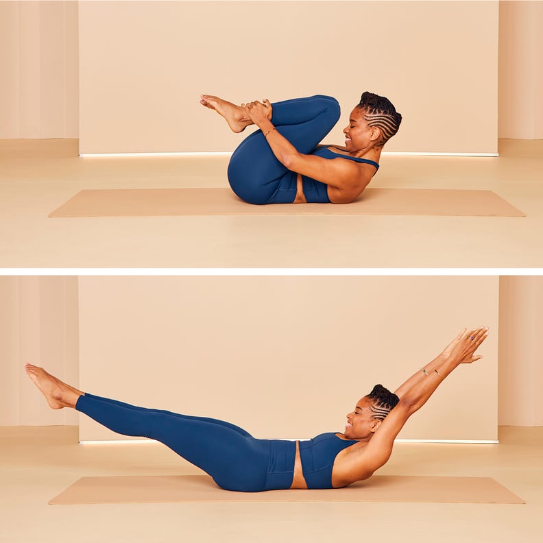 Pilates Double Leg Stretch How To Do A Pilates Double Leg Stretch