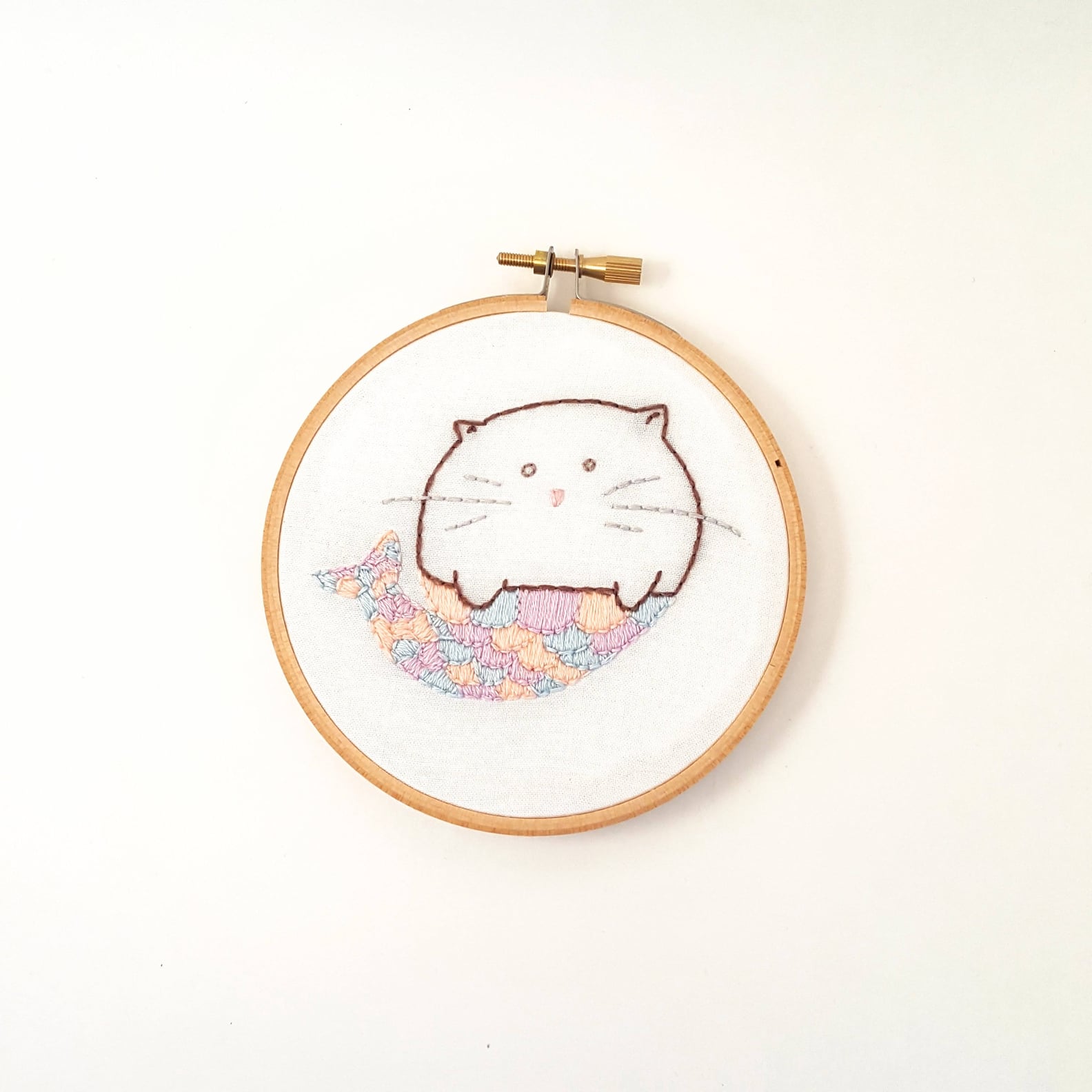 Mermaid Embroidery Hoops | PS Love