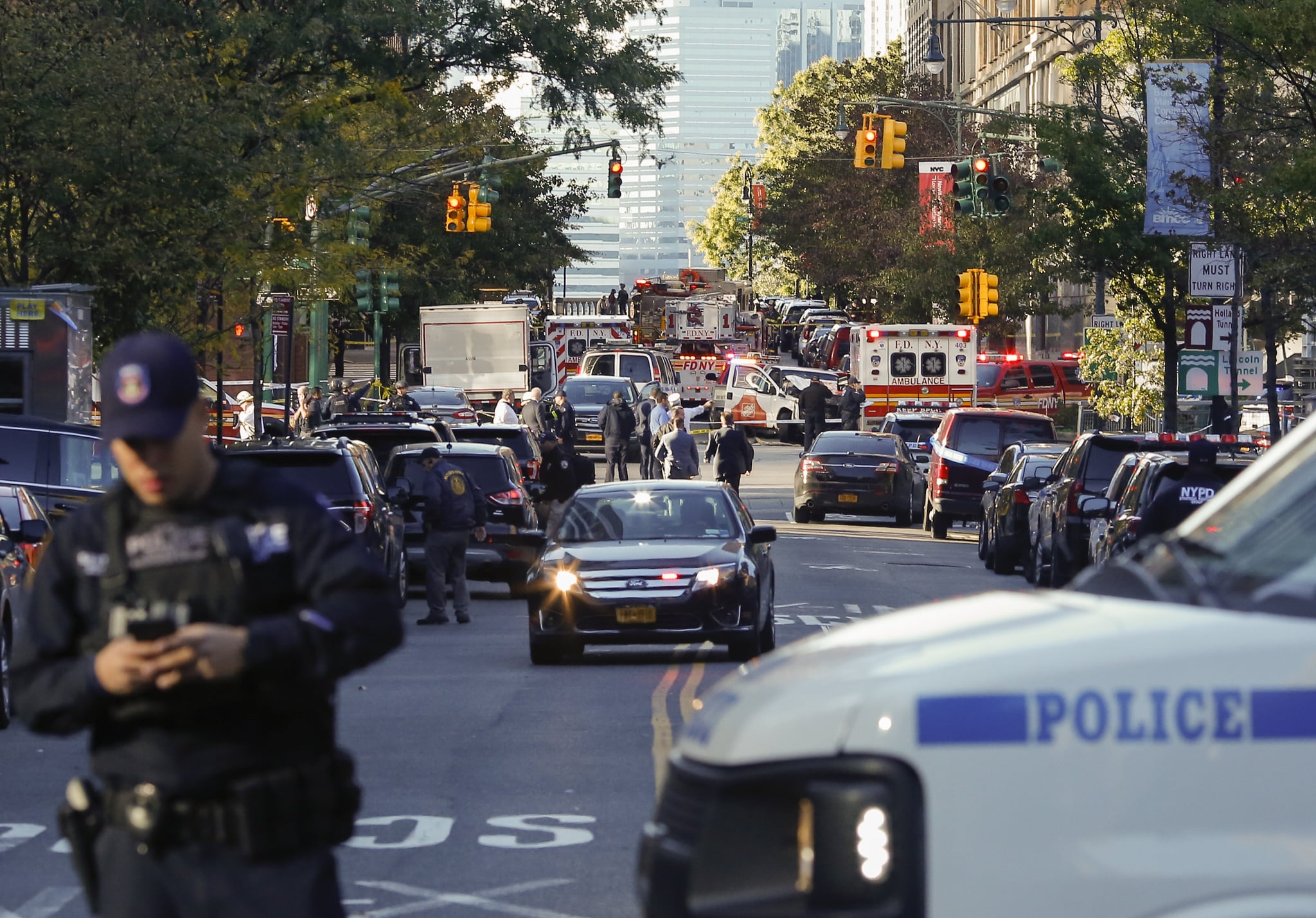 Lower Manhattan Terror Attack: NYC Truck Crash October 2017 | POPSUGAR News