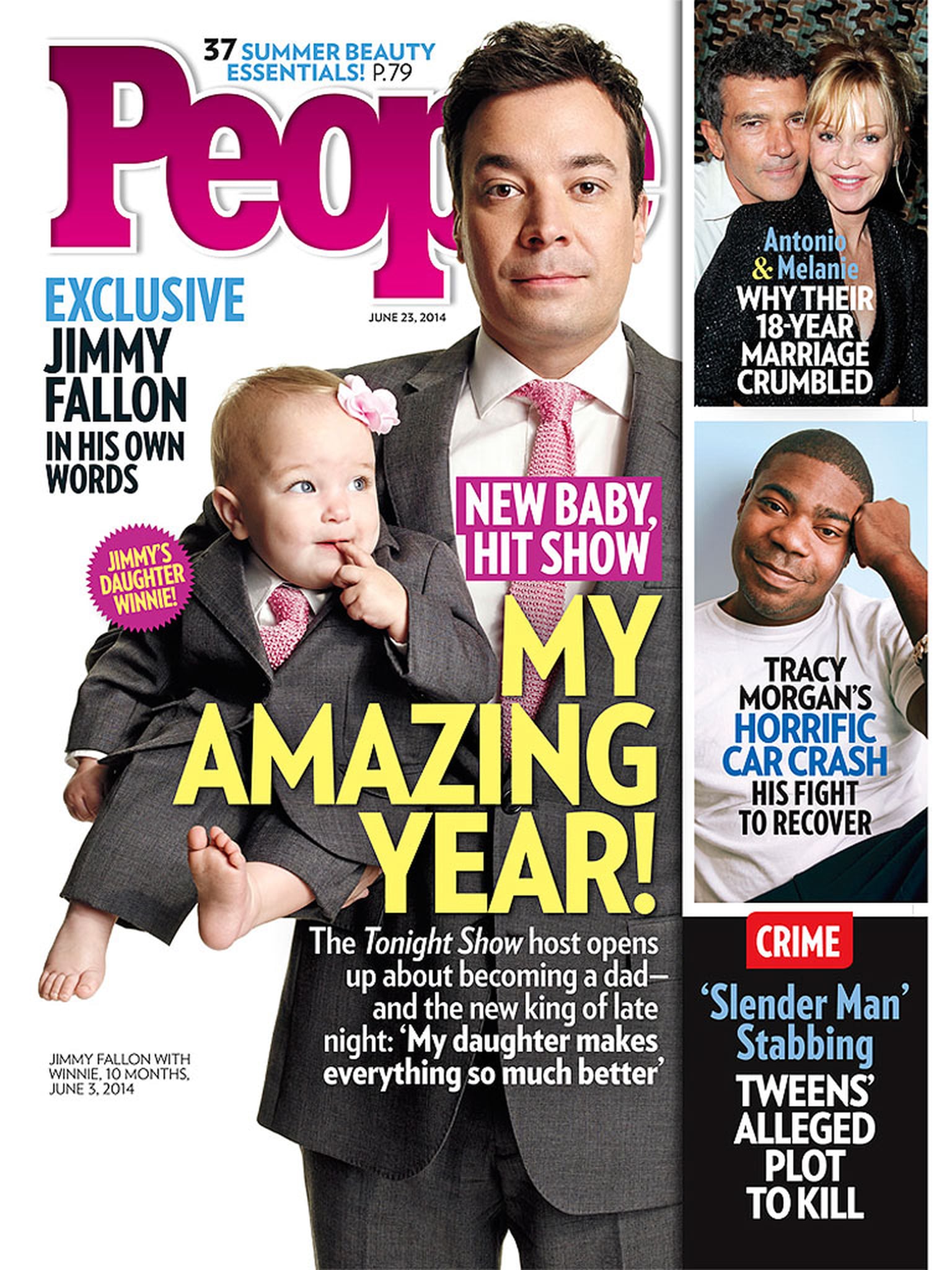 Jimmy Fallon and His Daughter on the Cover of People | PS Celebrity