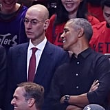 Barack Obama and Drake at the 2019 NBA Finals | POPSUGAR Celebrity