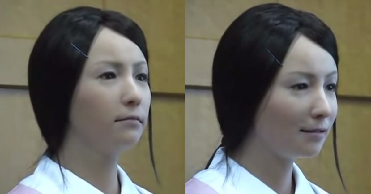 Creepily Lifelike Japanese Robot | PS Tech