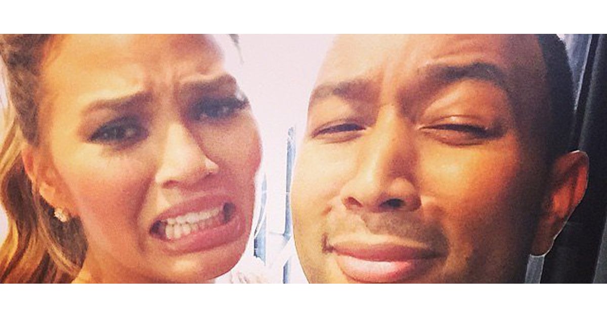 Chrissy Teigen's Cry Face GIF | POPSUGAR Fashion