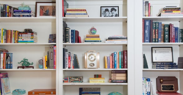How to Organize Bookshelves | POPSUGAR Home