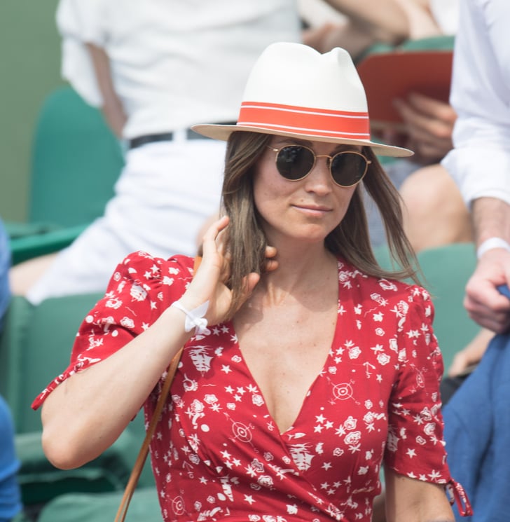 Pippa Middleton Red Ralph Lauren Dress | POPSUGAR Fashion