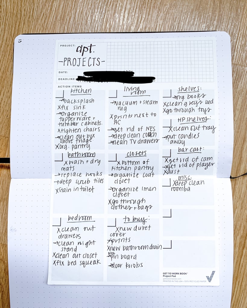 How to Keep Your Home Organized With a Task List | POPSUGAR Family