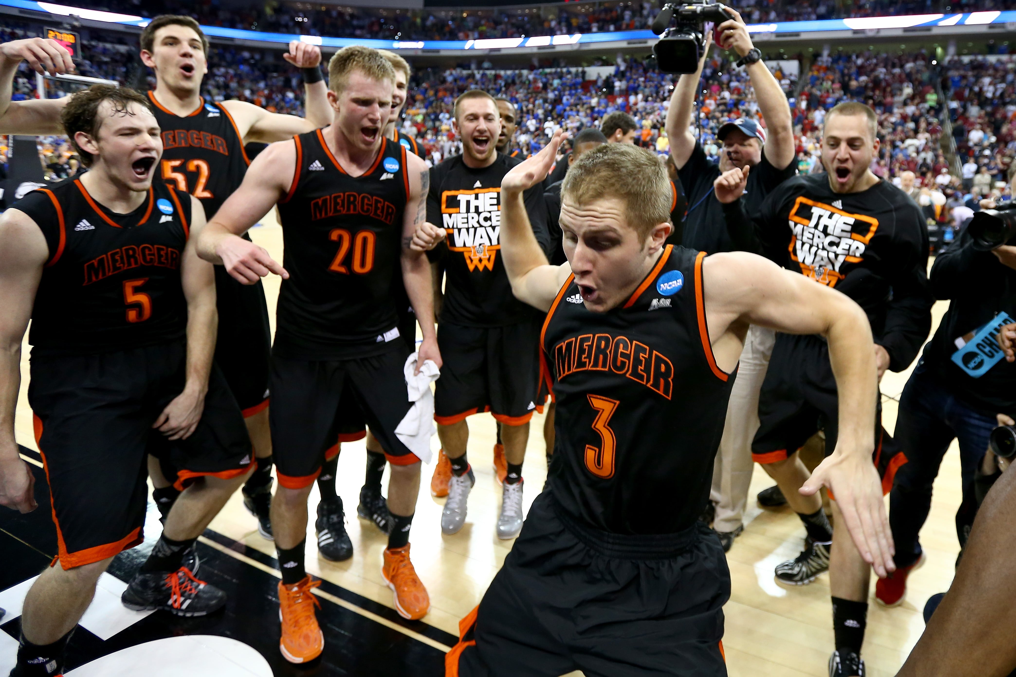 Mercer Player's Victory Dance After Beating Duke | Video | PS Celebrity