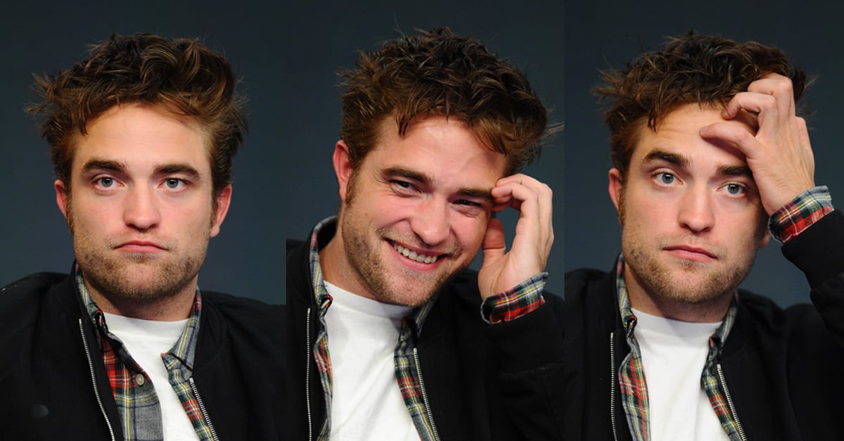 Robert Pattinsons Facial Expressions Ps Celebrity
