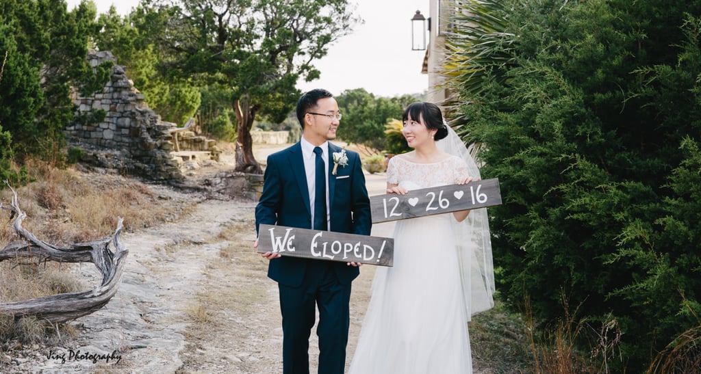 Ways to Announce Your Elopement | POPSUGAR Love & Sex