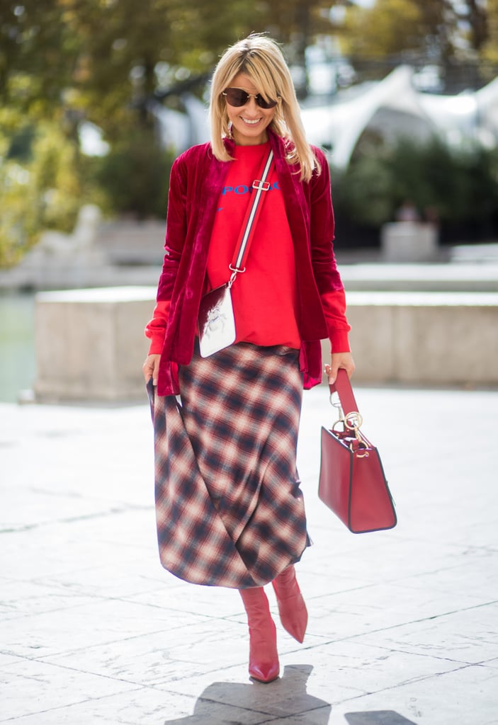 Red Outfit Inspiration | POPSUGAR Fashion