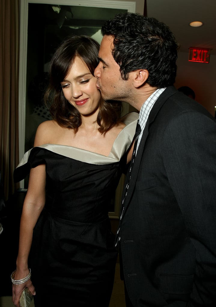 Jessica And Cash Wedding Jessica Alba and Cash Warren at a Friend's ...