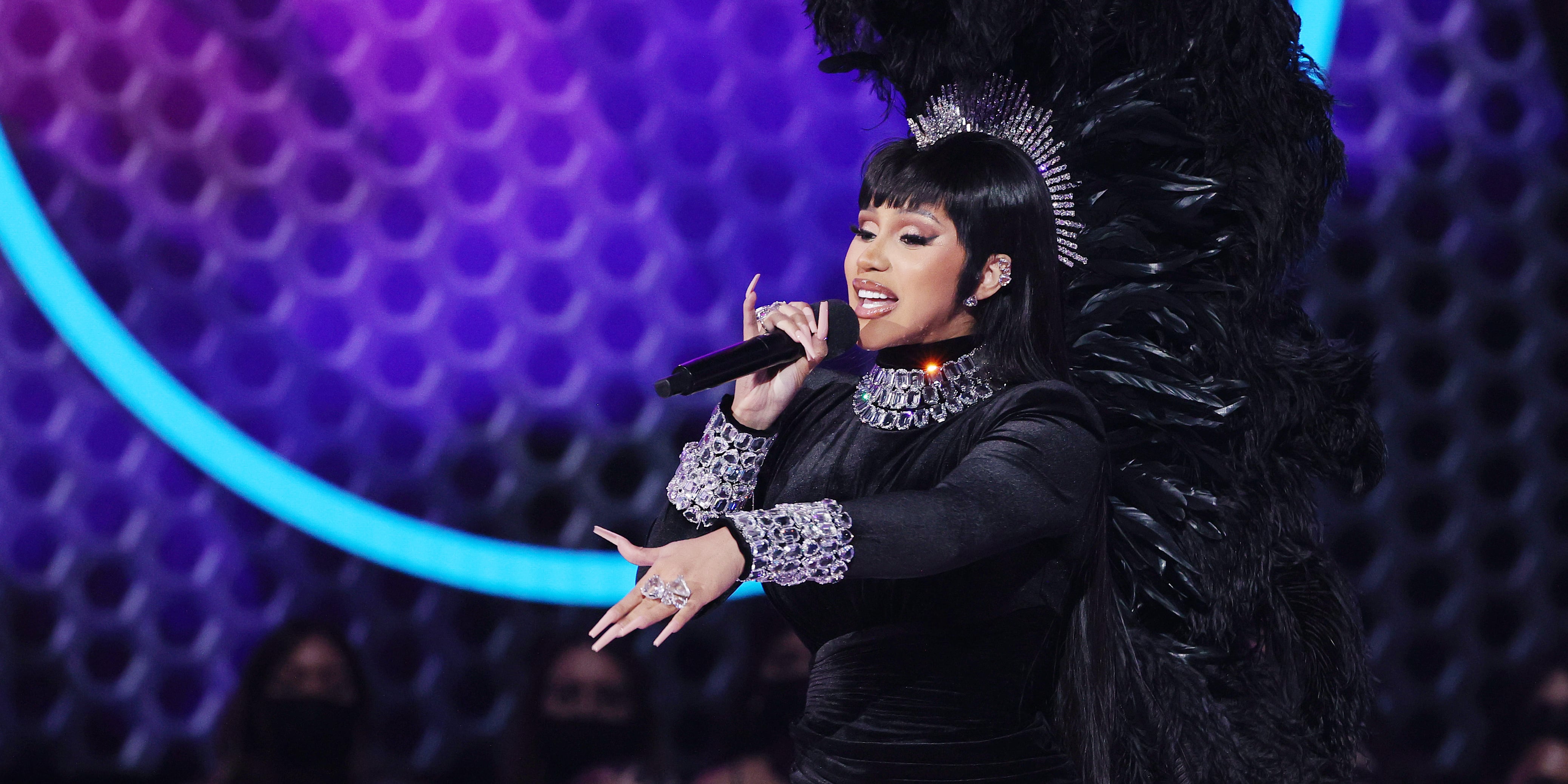 Cardi B's Best Moments at the 2021 American Music Awards | PS Celebrity