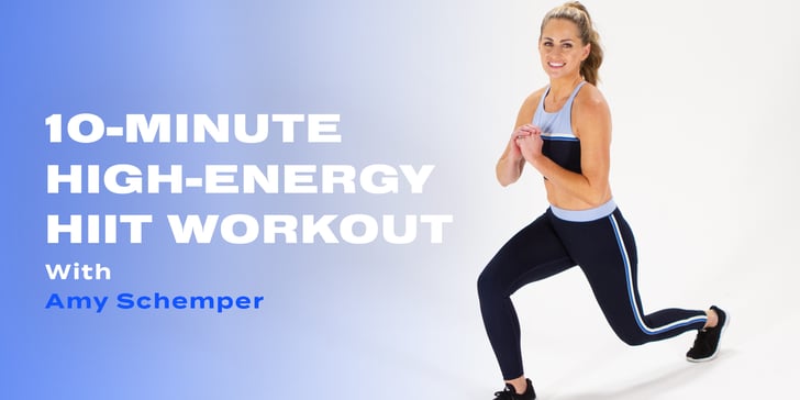 Power Up Your Day With This 10-Minute HIIT Workout | POPSUGAR Fitness