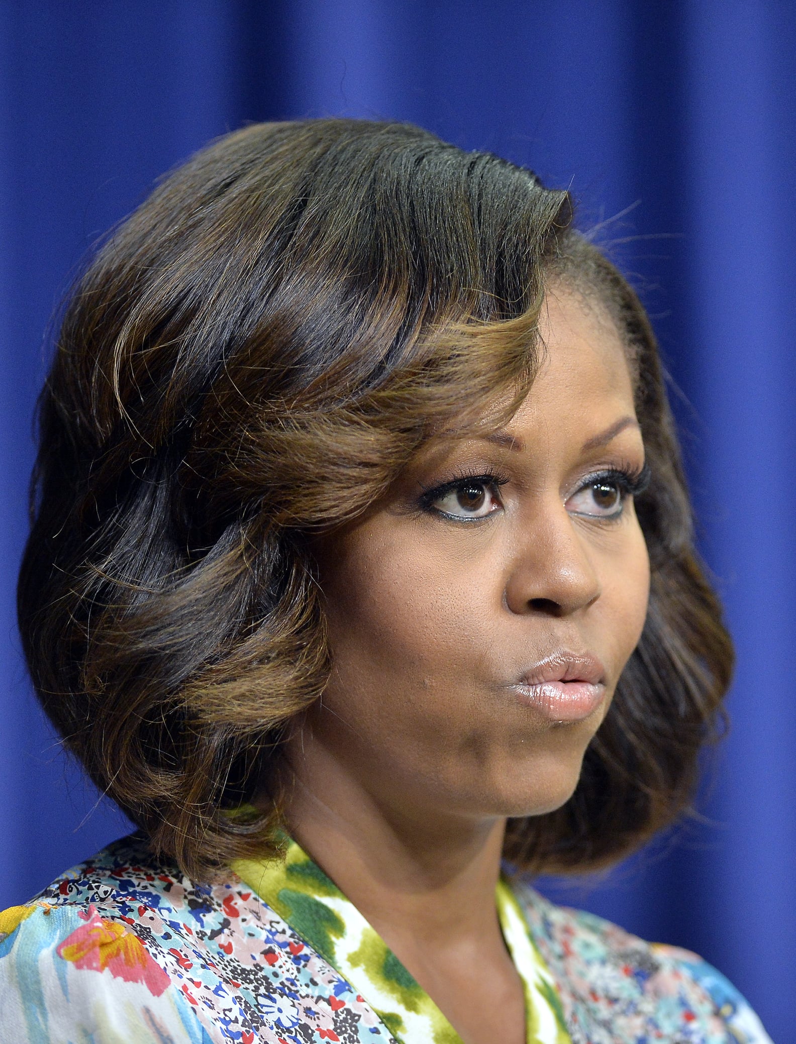 Michelle Obama's Best Hair, Nails, and Makeup Over the Years | PS Beauty