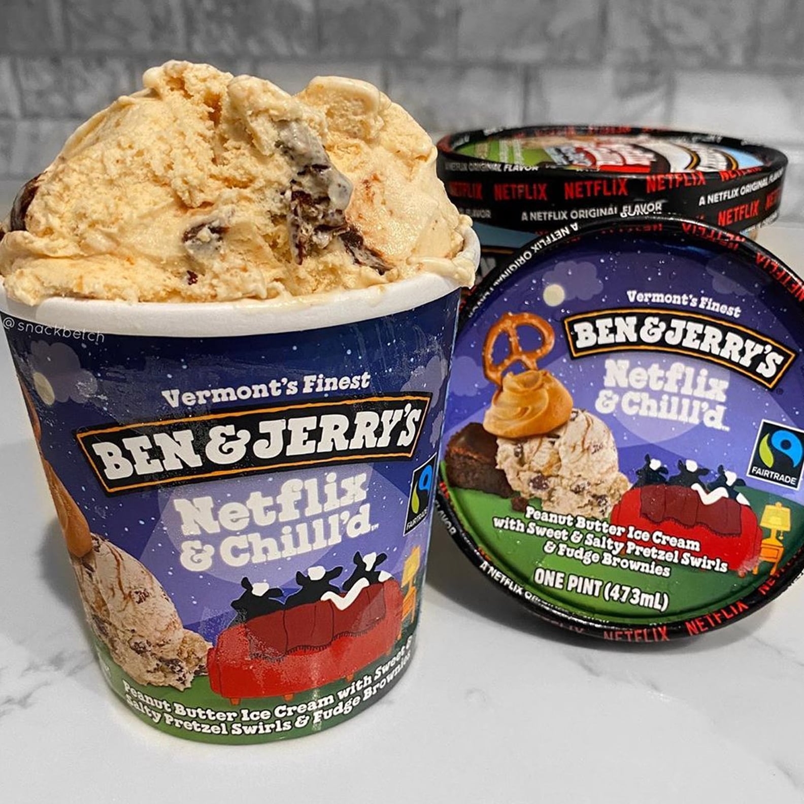 Ben and Jerry's New Netflix and Chilll'd Ice Cream Flavour | PS UK Food