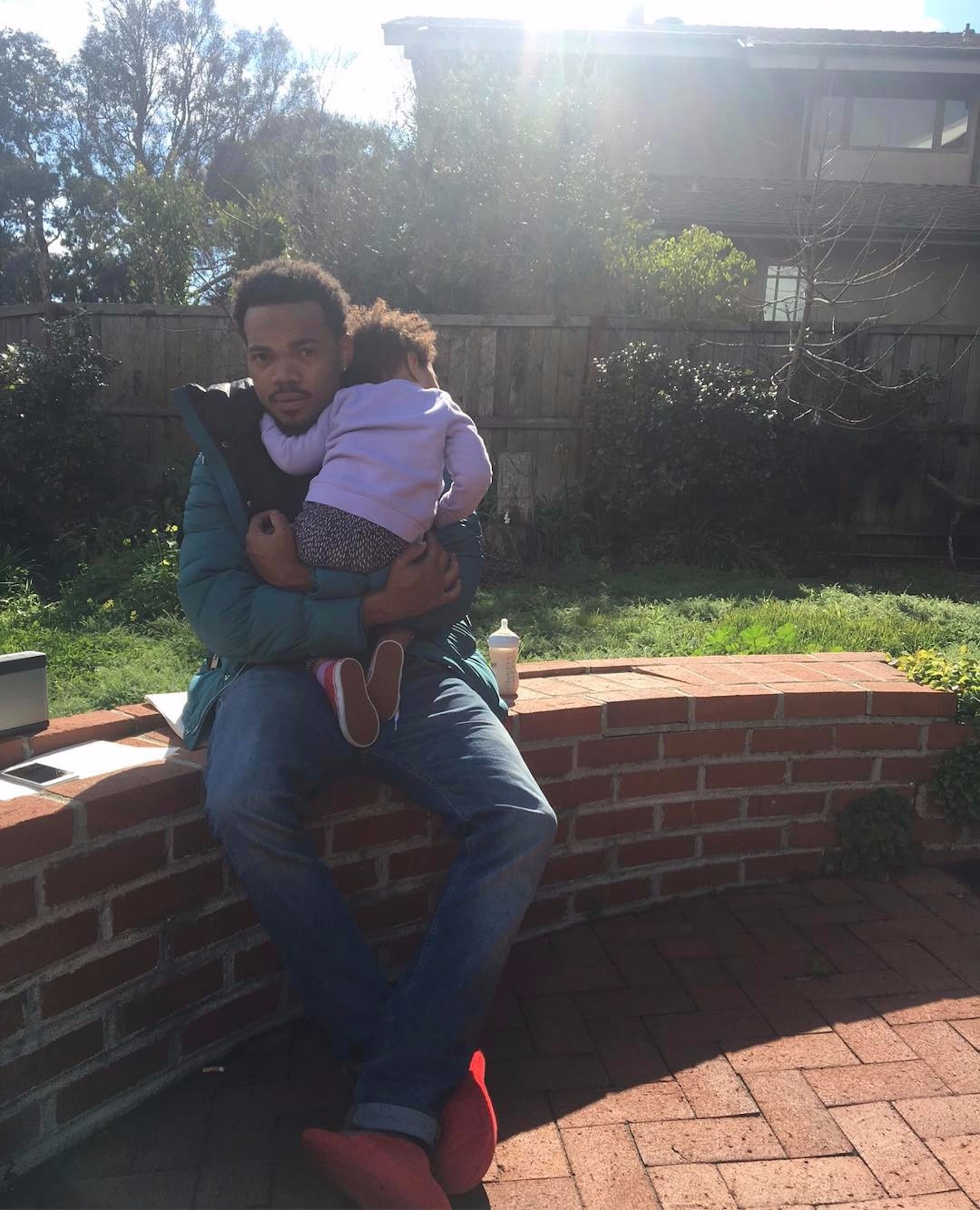 Chance the Rapper With Daughter Kensli Bennett Pictures | PS Celebrity