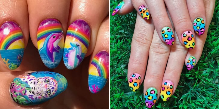 Lisa Frank Nail Art