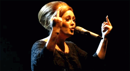 Funniest Adele GIFs | POPSUGAR Celebrity
