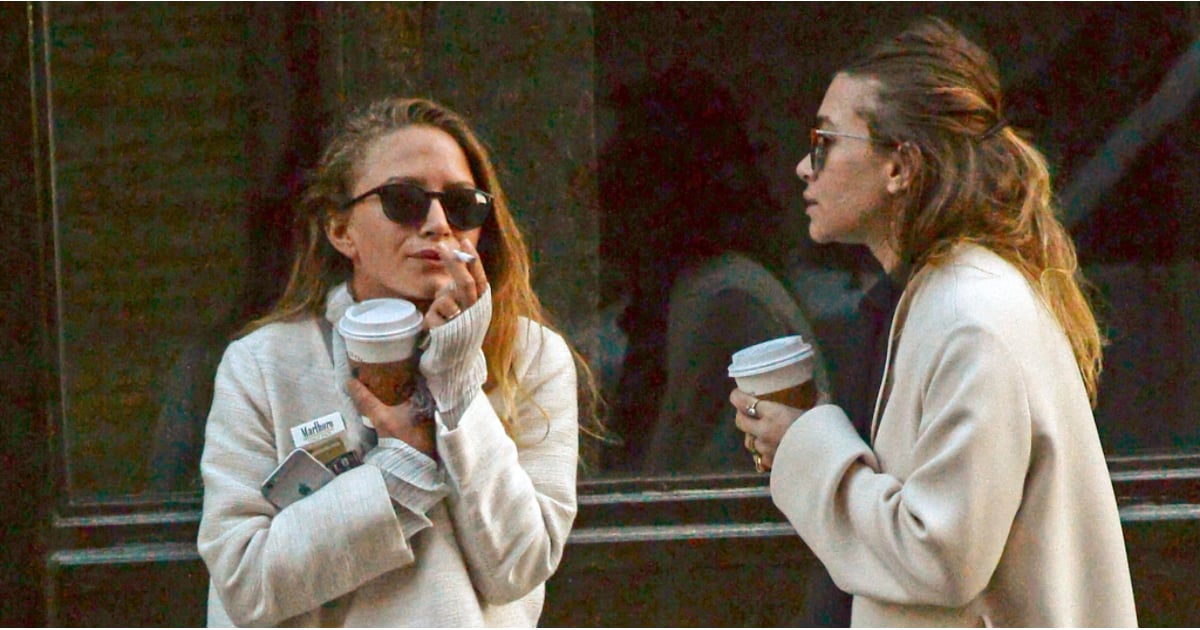 Mary-Kate and Ashley Olsen Smoking in NYC 2015 Pictures | POPSUGAR ...