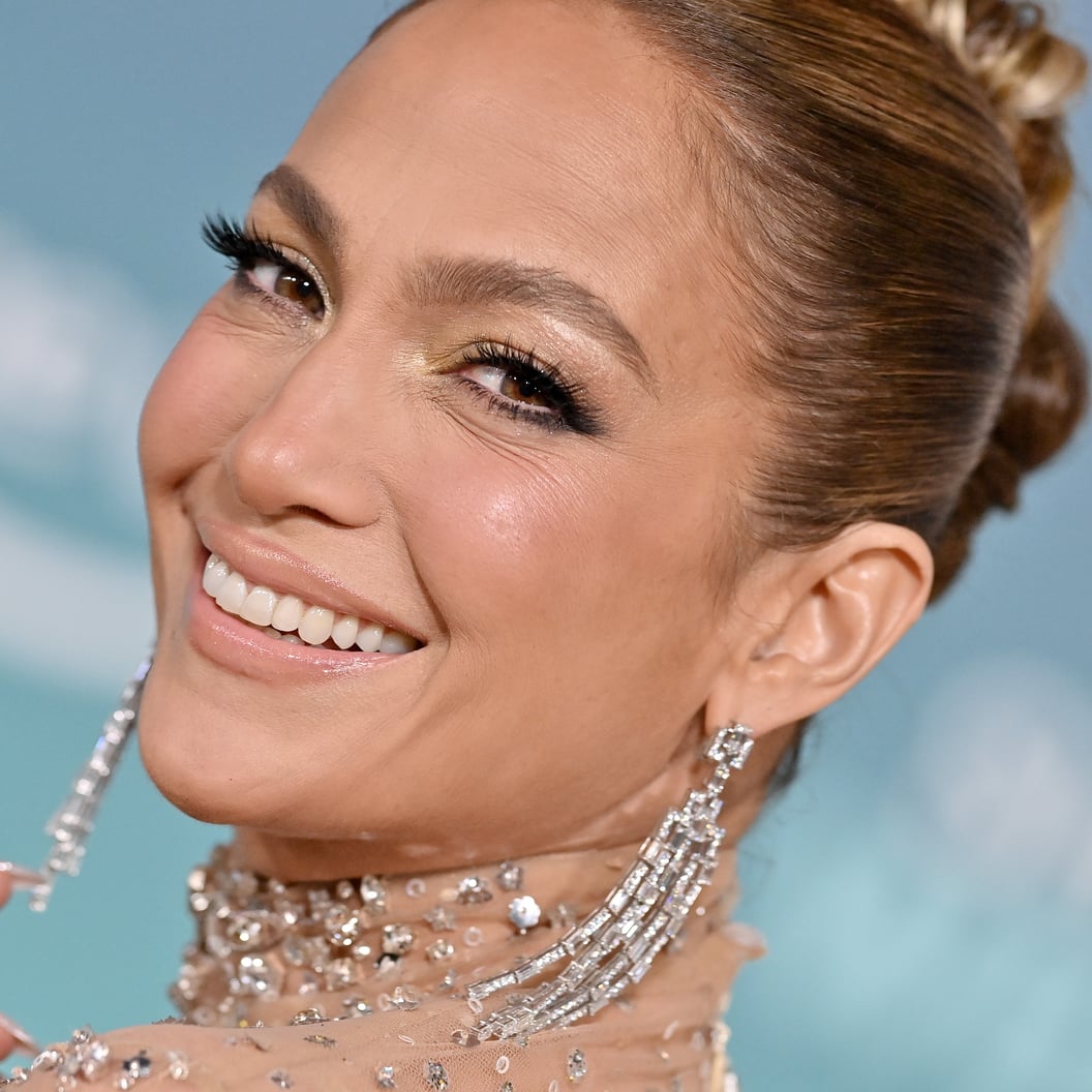 J Lo's Blue Alexandre Vauthier Dress For "The Mother" Press | PS Fashion