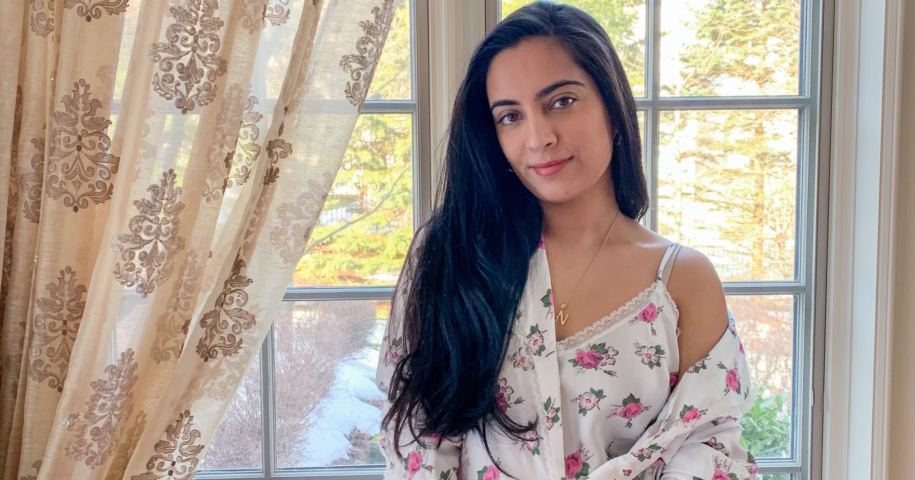 LoveShackFancy and Morgan Lane's Floral Slip Dress | PS Fashion