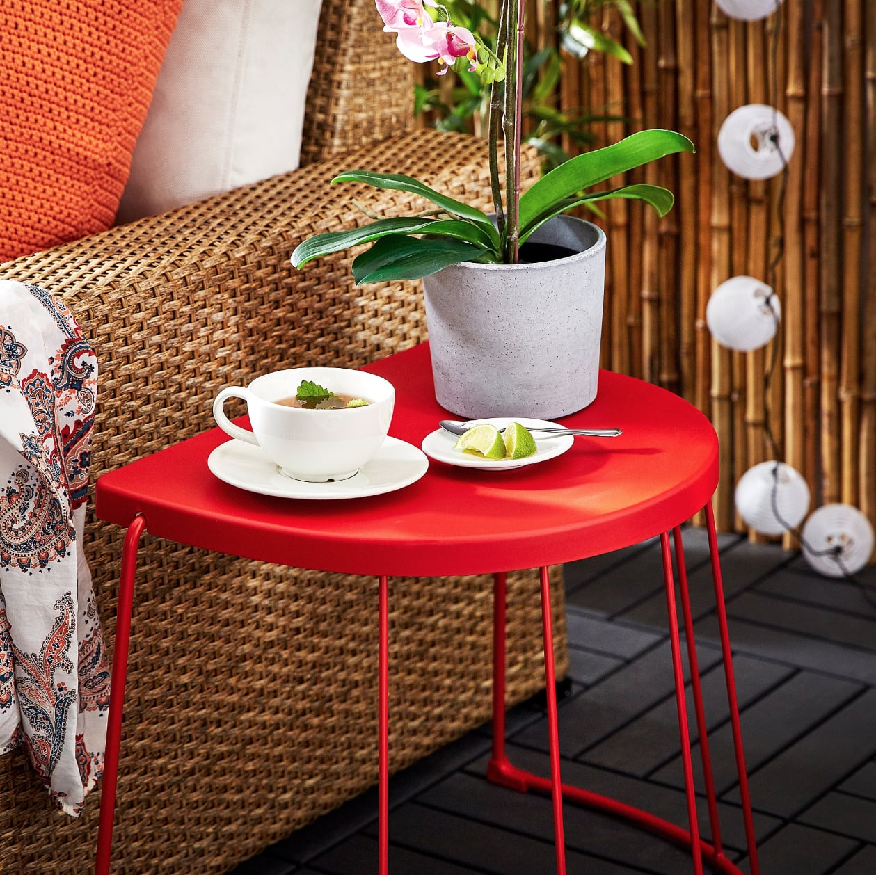 Tranaro Side Table We re Gonna Need a Bigger Blue Bag Ikea Is Having a HUGE Memorial Day Sale on Outdoor Furniture POPSUGAR Home UK Photo 78