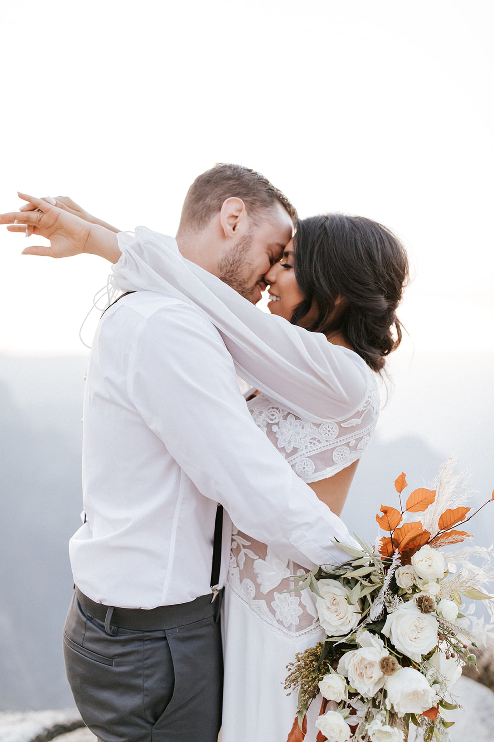 See Photos From This Couple's Dreamy Yosemite Vow Exchange | PS Love