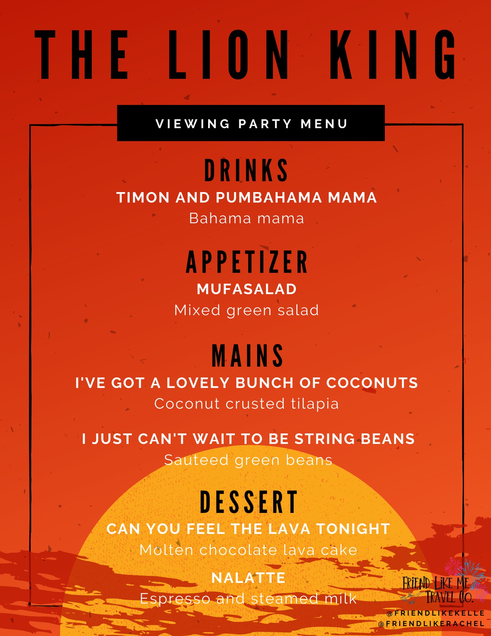 Movie-Themed Dinner Menu Ideas | PS Food