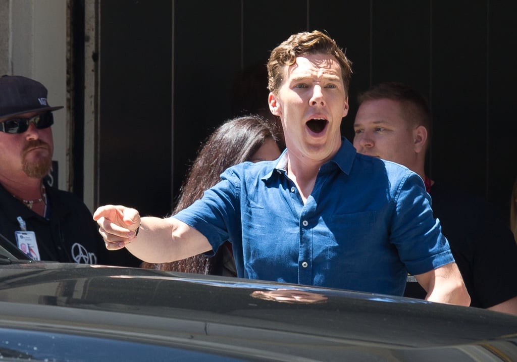 Benedict Cumberbatch at Comic-Con 2014 | Pictures | POPSUGAR Celebrity
