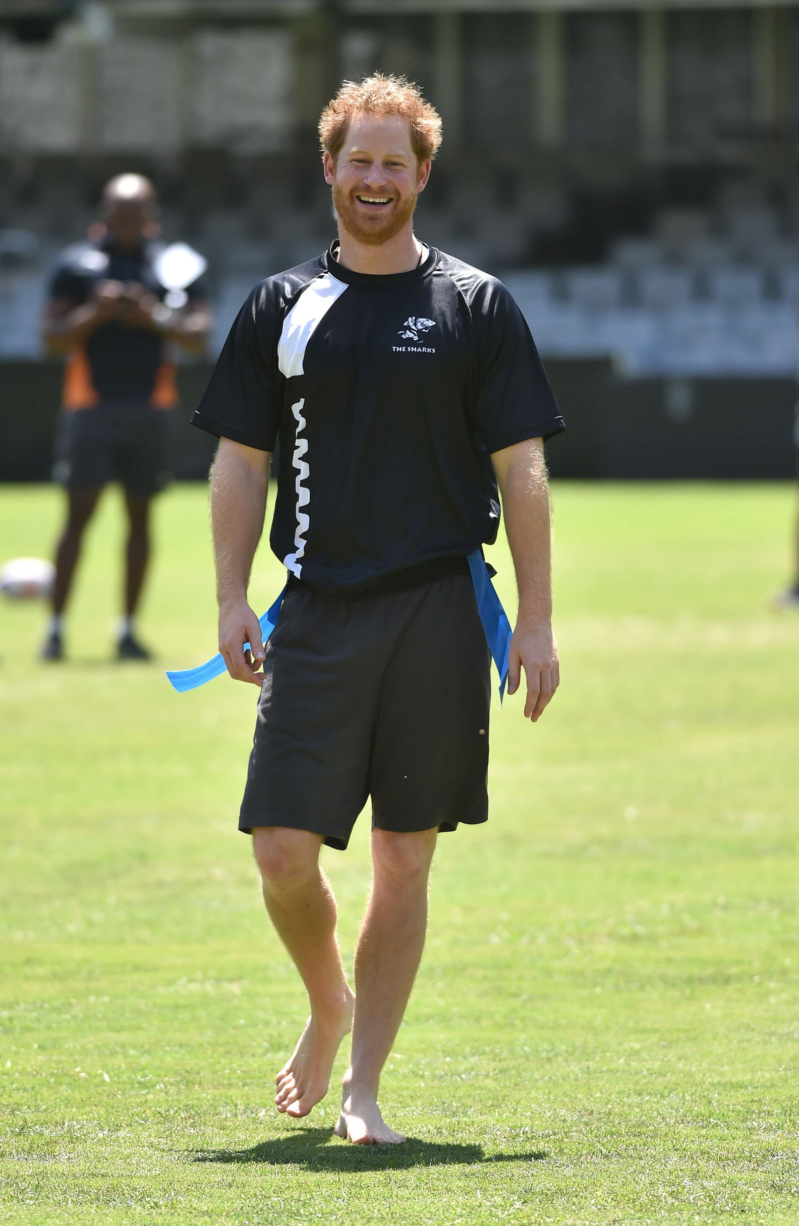 Prince Harry Plays Rugby With Sharks in South Africa | PS Celebrity