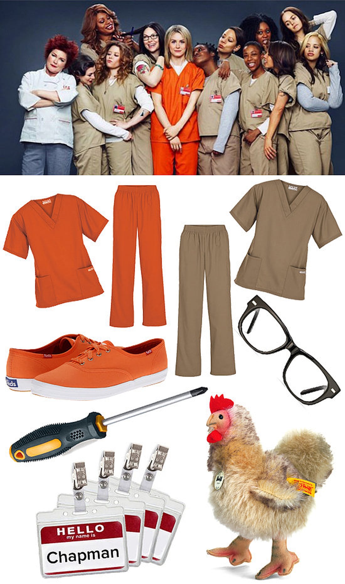DIY Halloween Costume Orange Is the New Black | PS Love