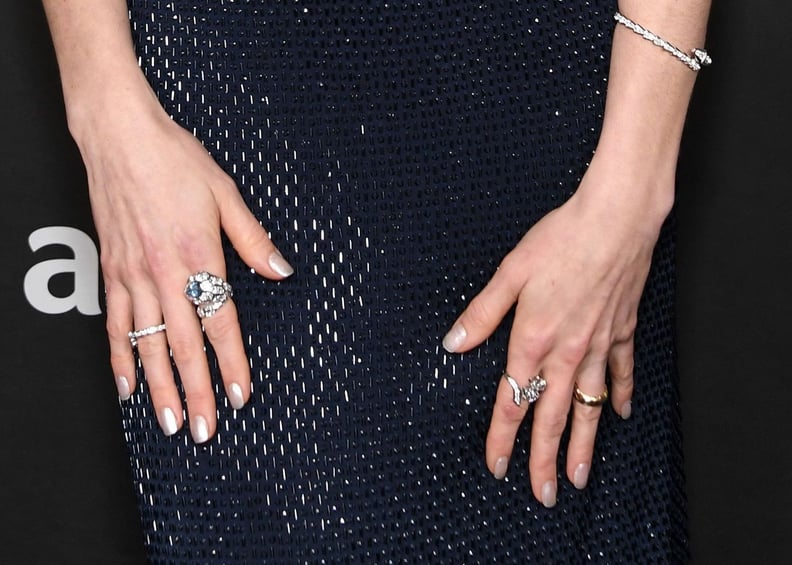 Anne Hathaway's Glazed-Doughnut Nails | PS Beauty
