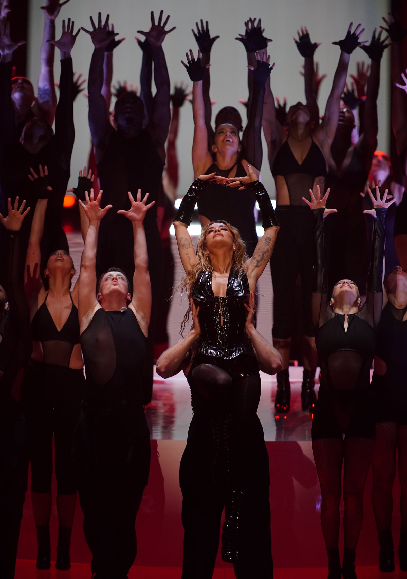 Rita Ora’s Pressiat Cone Bra Corset at Eurovision | PS Fashion