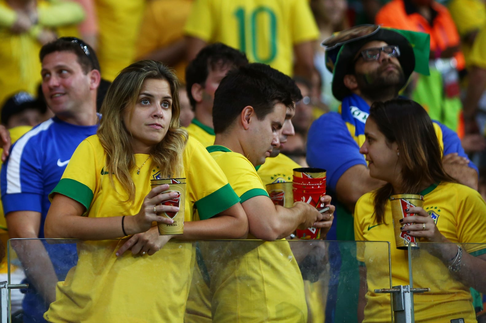 World Cup Fans at Brazil vs. Germany Match | Pictures | PS Celebrity