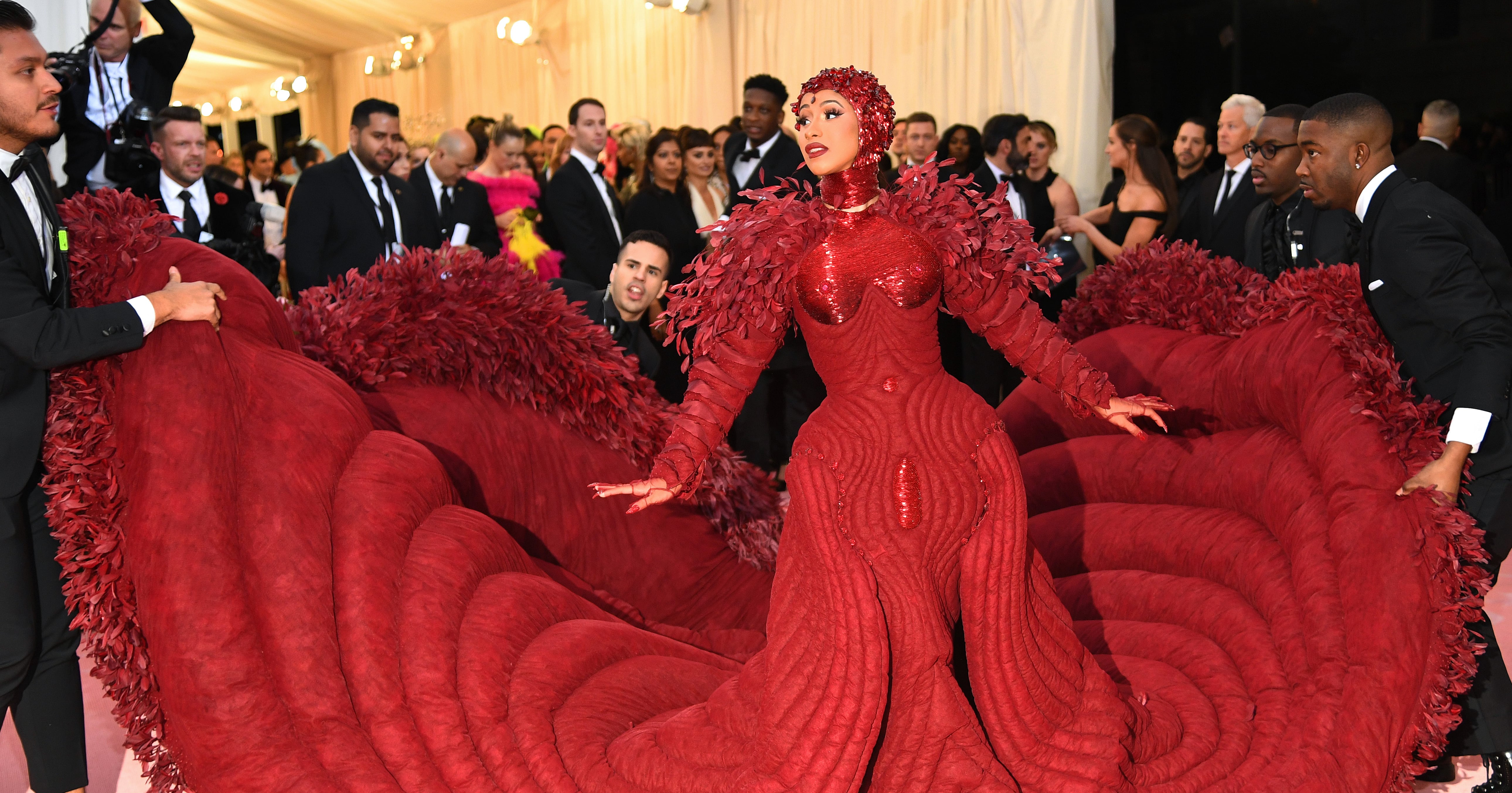Cardi B Met Gala Dress 2019 | PS Fashion
