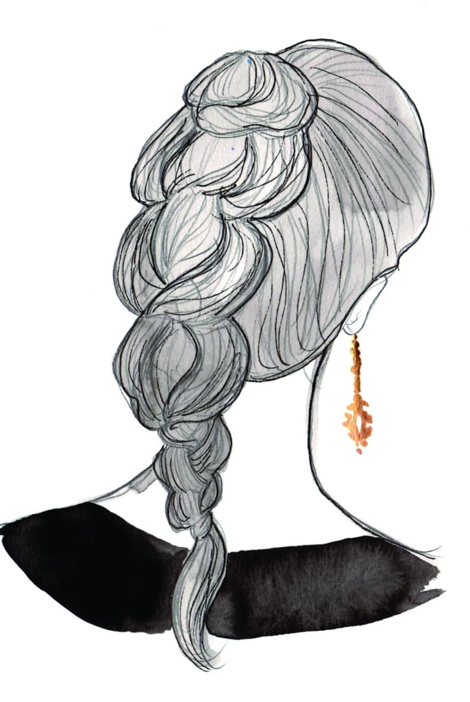 Braid Illustrations | POPSUGAR Beauty