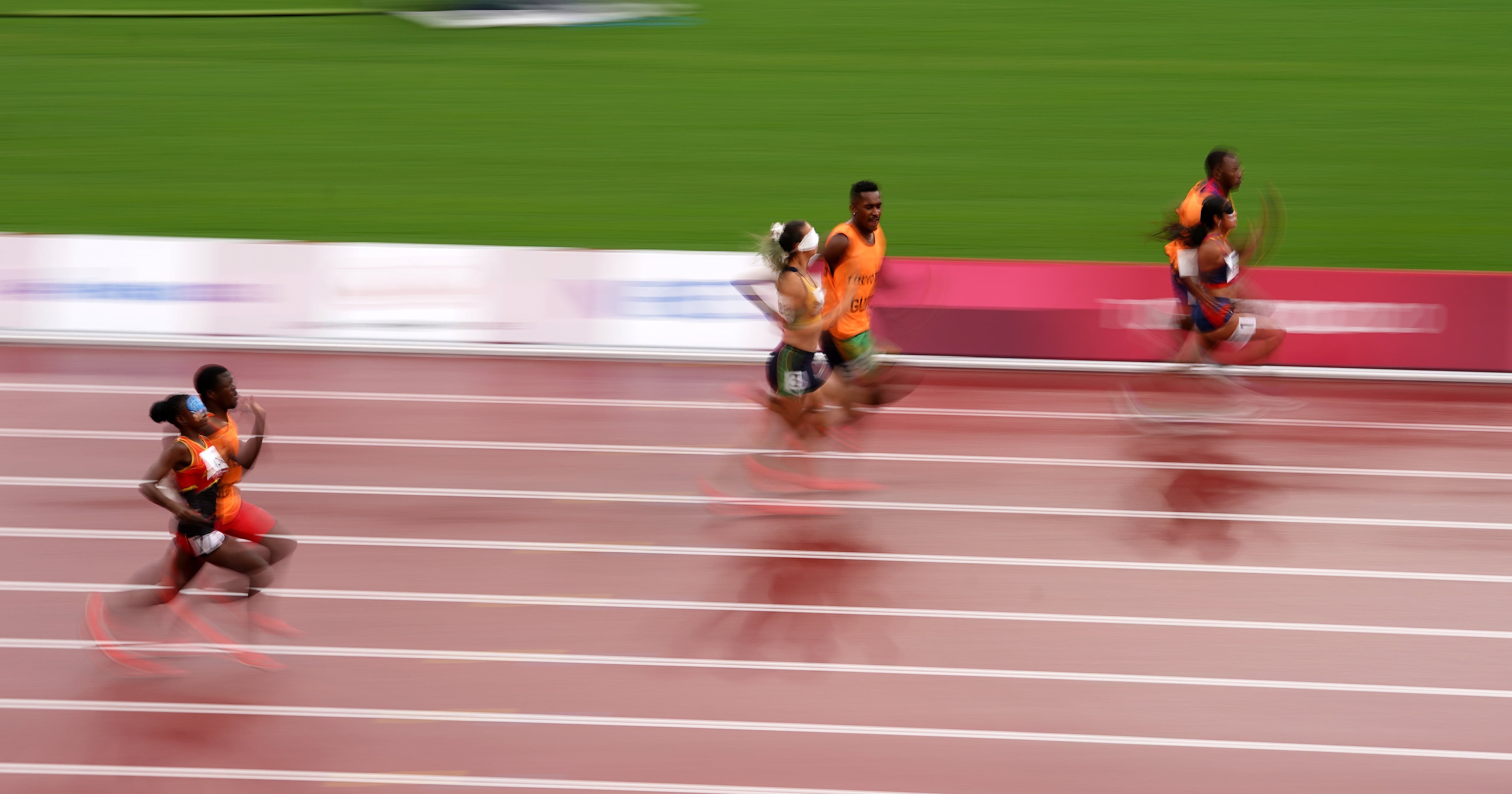 Guide Runner Proposes to Partner After Paralympic 200m Race | PS Fitness