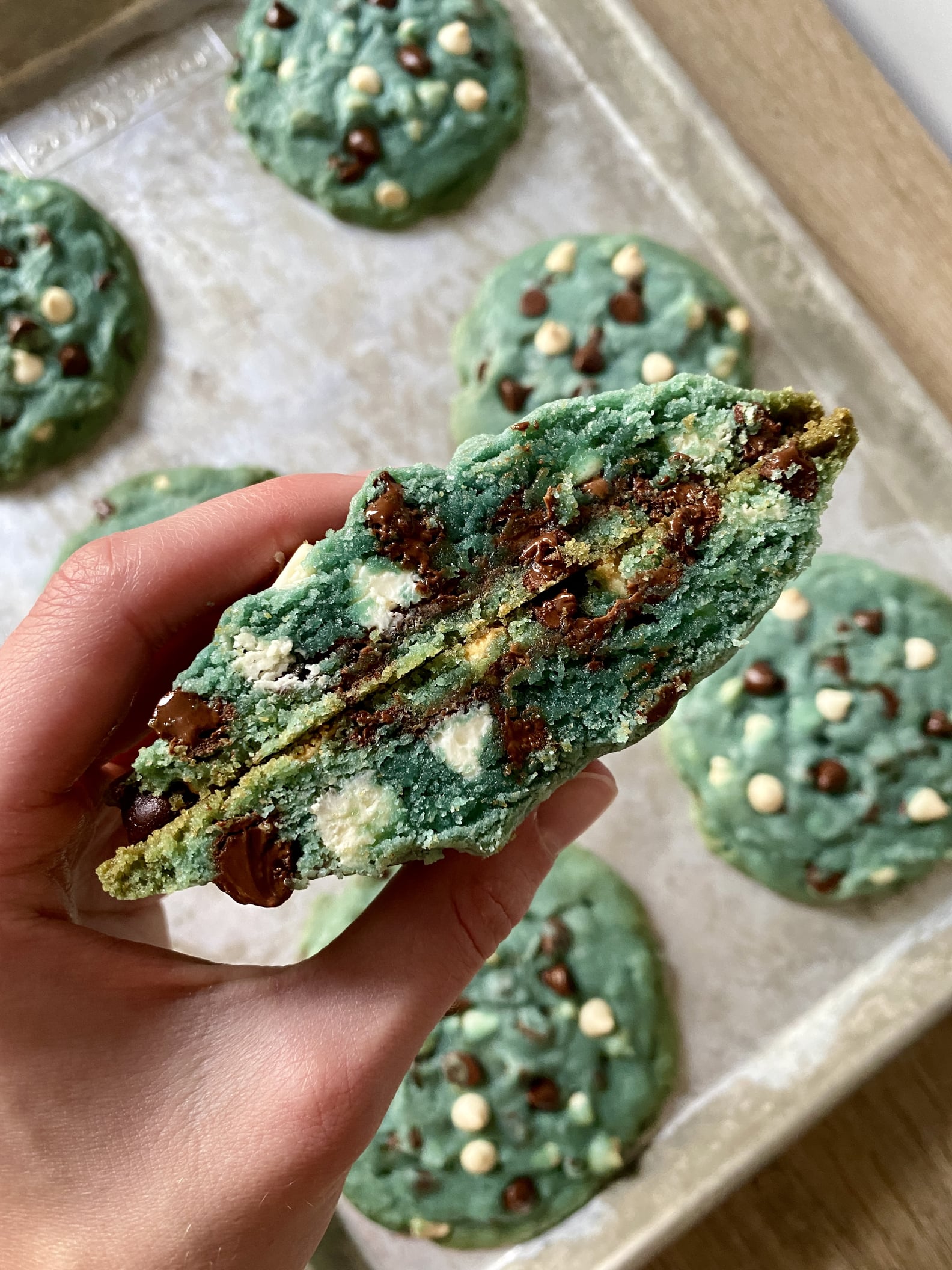 TikTok's Cookie Monster Chocolate Chip Cookies Recipe | PS Food